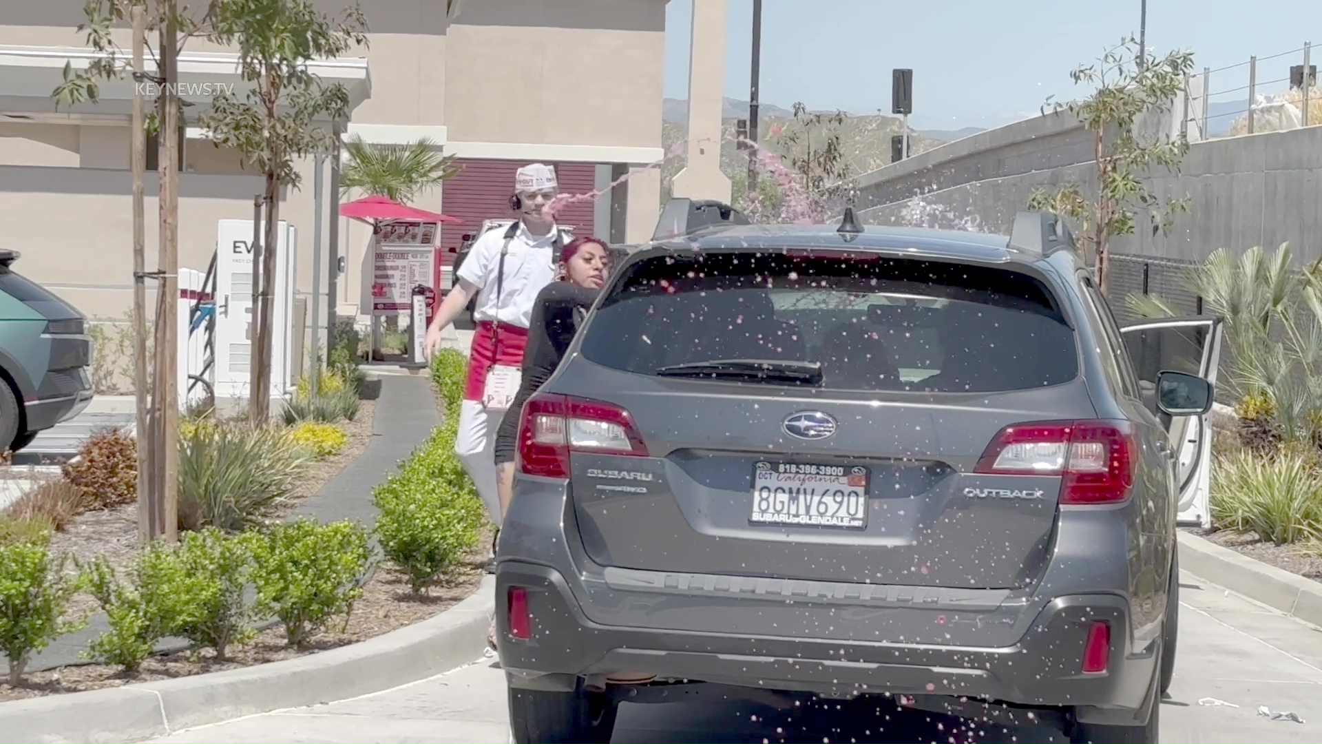 Apparent Road Rage Unfolds in Fast Food Drive-Thru – KeyNewsNetwork